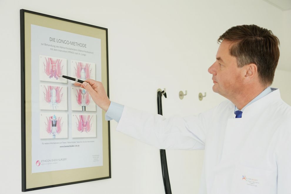 Proktologie - Allgemeinchirurgie an der Klinik Bogen - Klinik Bogen